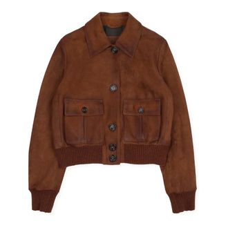 Valstar Femme, Vestes, Brun, Taille: 36 FR Valstarino Bomber Jacket