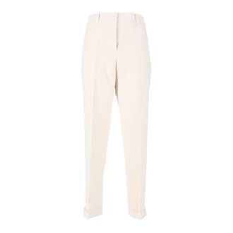 PESERICO Schmal geschnittene Hose - - Trousers - Damen - Beige - XS
