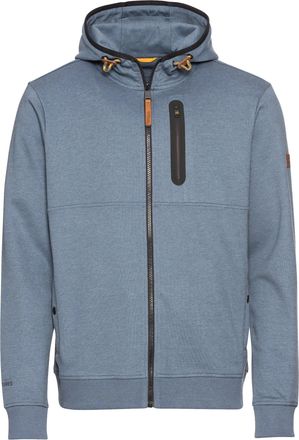 Camel Active Herren Sweatjacke mit Kapuze Jeans Blau menswear-6XL