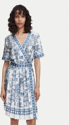 Fracomina Coctailkleid FS26SD1010W435K5 Hellblau Regular Fit