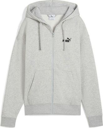 Puma Sweatjacke ESS Small No. 1 Logo Comfort Hoodie mit durchgehendem