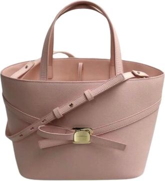 Ferragamo Damen, Pre-Owned, Rosa, ONE SIZEGröße