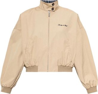 Sporty & Rich Prep Scholo Reversible Jacket - - Jackets - Damen - Beige - S