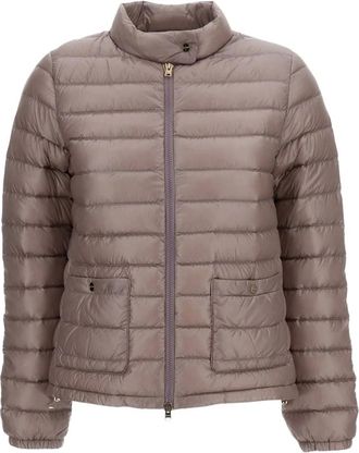 Herno Femme, Vestes, Rose, Taille: 36 FR Veste matelass&eacute;e zipp&eacute;e