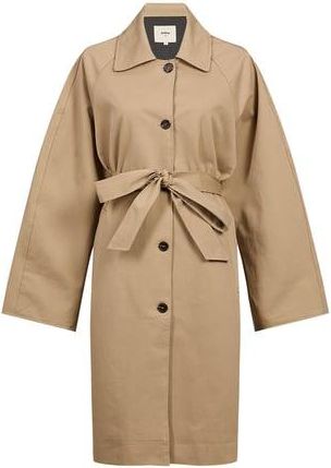 Artlove Trench mi-long en coton