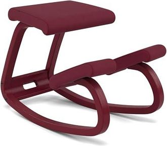 Varier Variable Balans Chaise Ergonomique Monochrome Plum Mouvement Naturel Posture Bureau Maison Etude Garantie Qualite 10 Ans