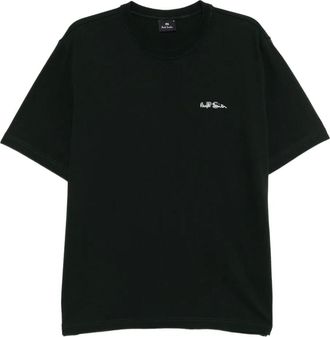 Paul Smith t-shirt à logo brodé - Vert