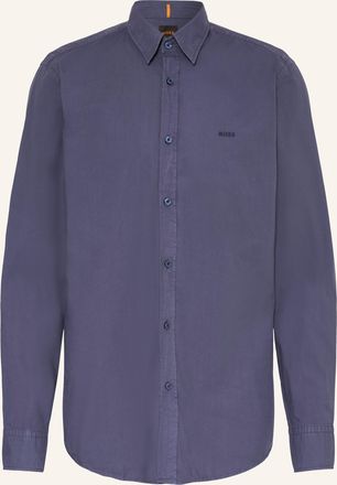 HUGO BOSS Hemd Relegant Regular Fit blau