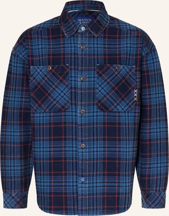 Scotch & Soda Jeans-Overshirt Loose Fit blau