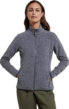 Mountain Warehouse Camber Polaire mi-zippé pour Femme - Pull Respirant Fin et Ultra-Chaud, Anti-Peluche, Pull-Over léger décontracté - Voyage, randonnée, Hiver, Sport Gr