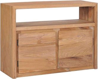 vidaXL Sideboard 80x30x60 cm Massivholz Teak Vidaxl
