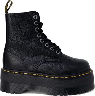 Dr. Martens Femme, Chaussures, Noir, Taille: 39 EU 1460 Pascal Max Leather Platform Bottes