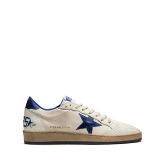 Golden Goose Homme, Chaussures, Blanc, Taille: 44 EU Ball Star Leather Baskets