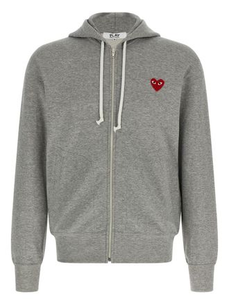 Comme Des Gar&ccedil;ons Comme Des Garcons Red Heart Cotton Hoodie