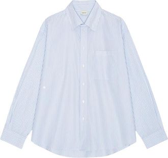 Birgitte Herskind Femme, Blouses et Chemises, Bleu, Taille: 36 FR Crisp Cotton Shirt