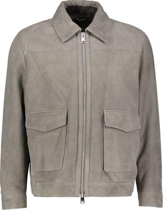 Arma Herren Lederjacke aus Veloursleder mit Lammfell GAREN