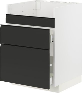IKEA METOD / MAXIMERA Uschr. f HAVSEN Spüle/3 Fro/3 Schub
