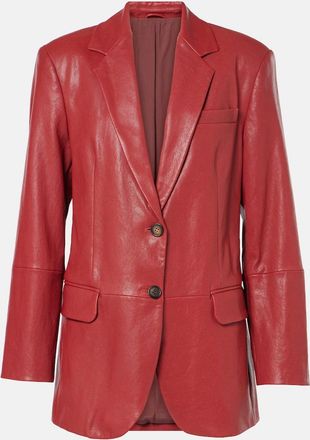 Brunello Cucinelli Blazer aus Leder