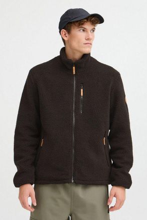 North Bend Fellimitatjacke NBSam M Moderne Fleecejacke mit Rei&szlig;verschlusstaschen