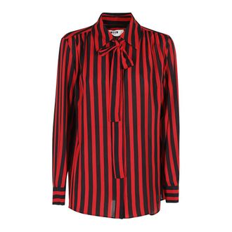Msgm Msgm, Femme, Blouses et Chemises, Rouge, Taille: 42 FR Chemise &Eacute;l&eacute;gante pour Homme