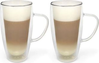 Bredemeijer doppelwandige Cappuccino Gl&auml;ser Set 400 ml 2-teilig