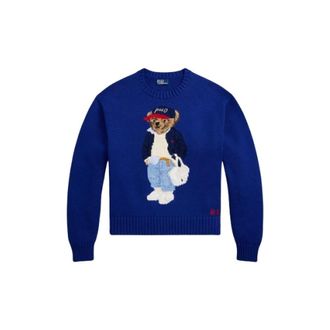 Polo Ralph Lauren Damen, Strickwaren, Blau, MGr&ouml;&szlig;e
