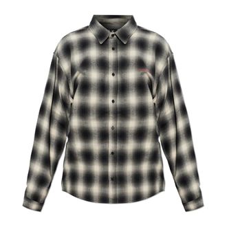 44 Label Group Hemd mit Karomuster - - Shirts - Herren - Grau - XL
