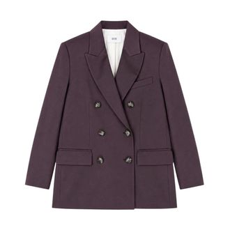 SOLOTRE Blazer - Femme - Vestes - Violet - Taille: 44 FR