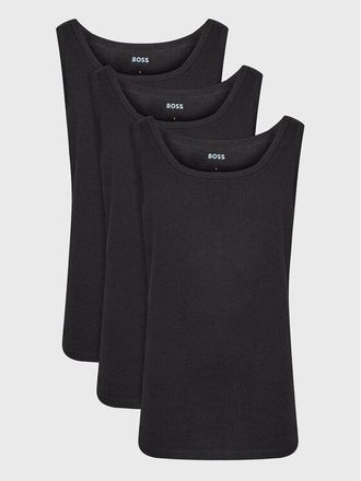 HUGO BOSS Tanktop-Set 50475278 Schwarz Regular Fit