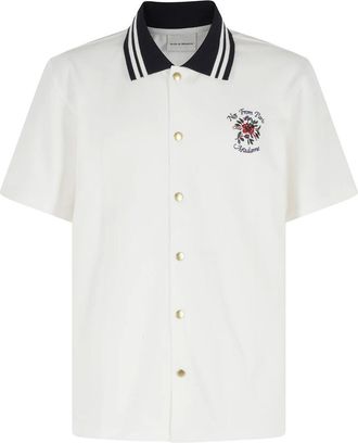 Dr&ocirc;le de Monsieur Homme, Chemises, Blanc, Taille: S Short Sleeve Chemises