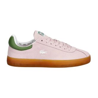Lacoste Baseshot Wildleder-Sneaker - - Shoes - Damen - Rosa - 38 EU