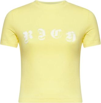 John Richmond Femme, Tops, Jaune, Taille: 40 FR T-shirt court