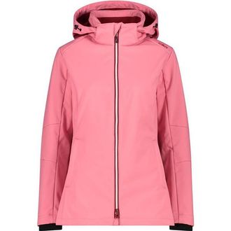 F.lli Campagnolo Damen Funktionsjacke WOMAN ZIP HOOD SOFTSHELL LONG JACKET