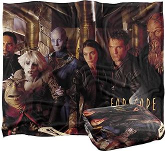 Trevco Farscape Crew Silky Touch Super Soft Throw Blanket 152 X 127 cm