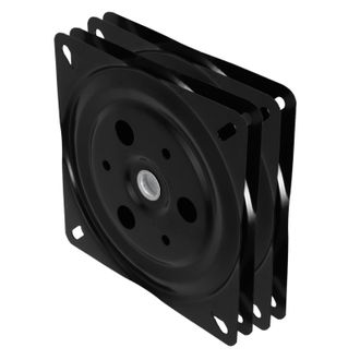 FOMIYES 2 St&uuml;ck Drehbare Stuhl Drehplatte aus Metall 6 Zoll Ersatz Drehgelenk f&uuml;r Barhocker B&uuml;rostuhl und M&ouml;bel Robustes Sitzdrehmechanismus Zubeh&ouml;r f&uuml;r B&uuml;ro 