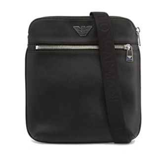 Emporio Armani Homme, Sacs, Noir, Taille: ONE Size Sac &agrave; Bandouli&egrave;re Noir Y4M185Y138E81072