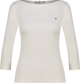 Tommy Hilfiger Damen T-Shirt NEW CODY mit U-Boot-Ausschnitt