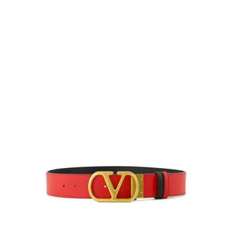 Valentino Garavani Femme, Accessoires, Rouge, Taille: 80 CM H 40 Reversible Belt