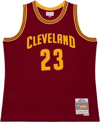 Mitchell & Ness LeBron James Cleveland Cavaliers 2015 Trikot - - Sport - Herren - Rot - M