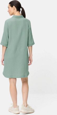Camel Active Sommerkleid mit Knopfleiste Dreiviertelarm