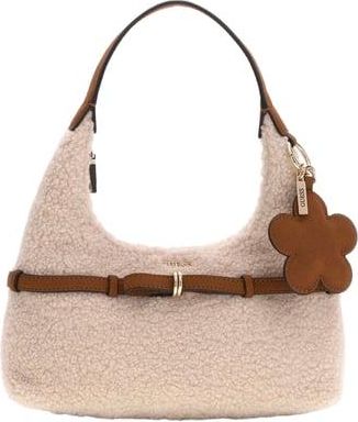 Guess Sac &agrave; main Taylor Mini Hobo duveteux
