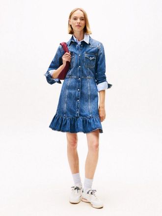 Tommy Jeans Jeanskleid WESTERN DENIM DRESS DI2057