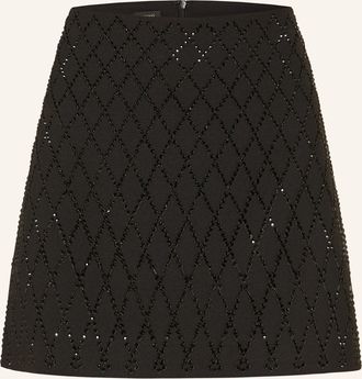 Pinko Pinko Rock Mit Schmucksteinen schwarz