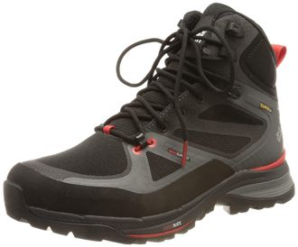 Jack Wolfskin Herren Force Trekker Texapore Mid M Walking Schuh, Black Red, 42.5 EU
