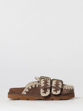 Mou Chaussures Plates Femme couleur Marron