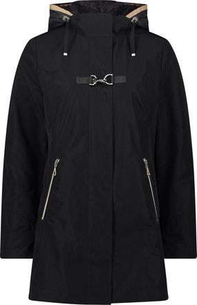 Gil Bret Damen Jacke Popeline, Schwarz, 44