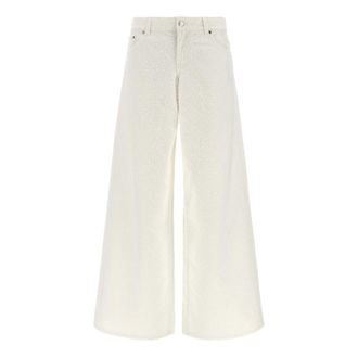Stella McCartney Femme, Pantalons, Blanc, Taille: W27 Jeans