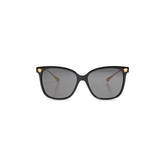 Versace Oversized Squared Sonnenbrille - - Accessories - Damen - Schwarzk - 57 MM