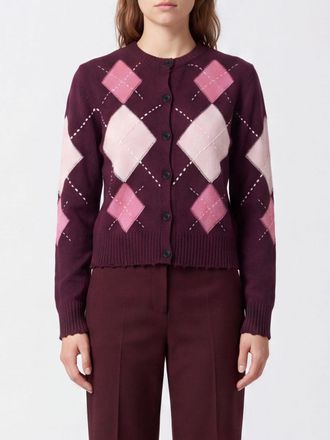 Pinko Strickjacke aus Wolle und Kaschmir mit Argyle-Muster