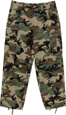 St&uuml;ssy pantalon droit &agrave; imprim&eacute; camouflage - Tons neutres